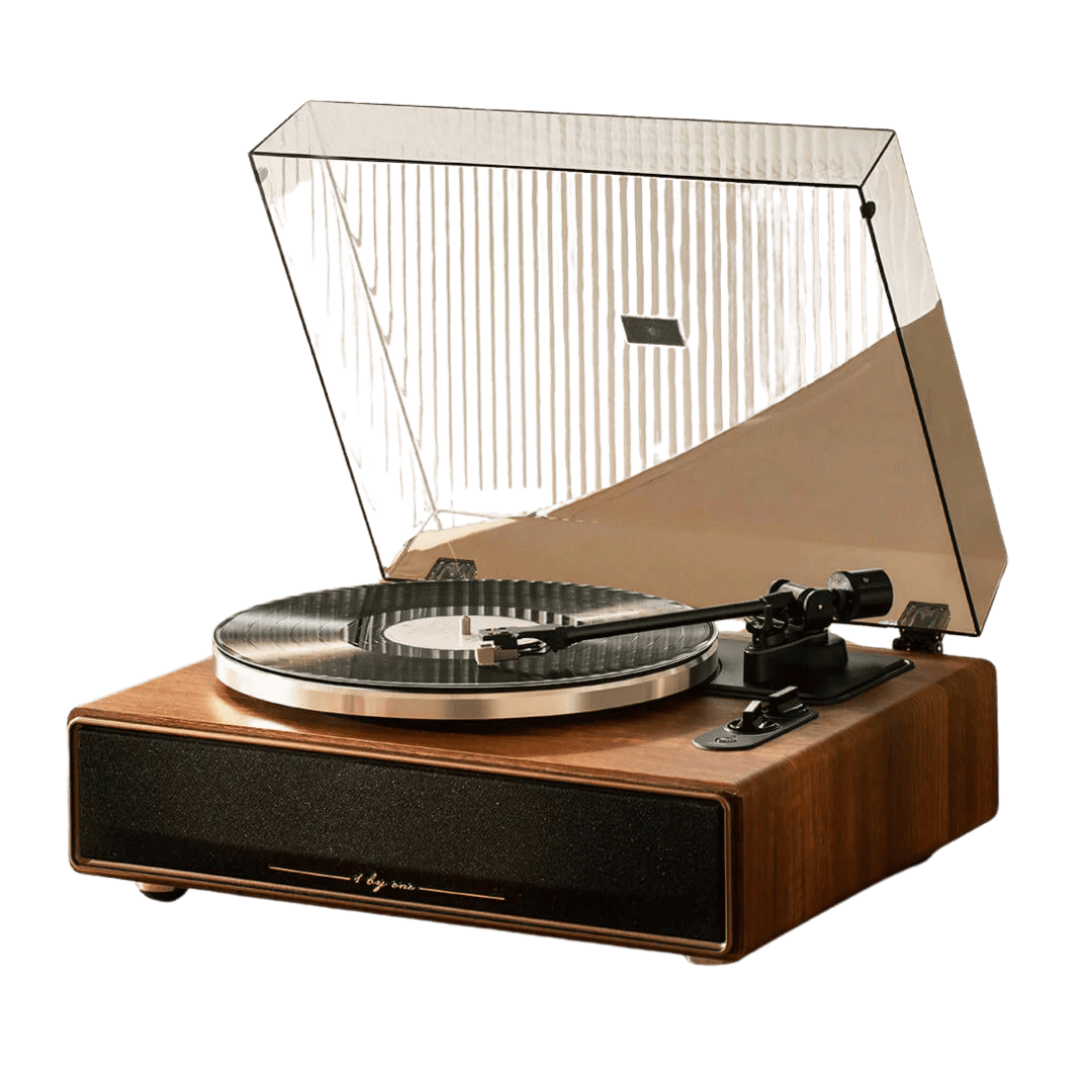 1 by ONE Record Player Review: A Rare Win for All-in-one Turntables ...